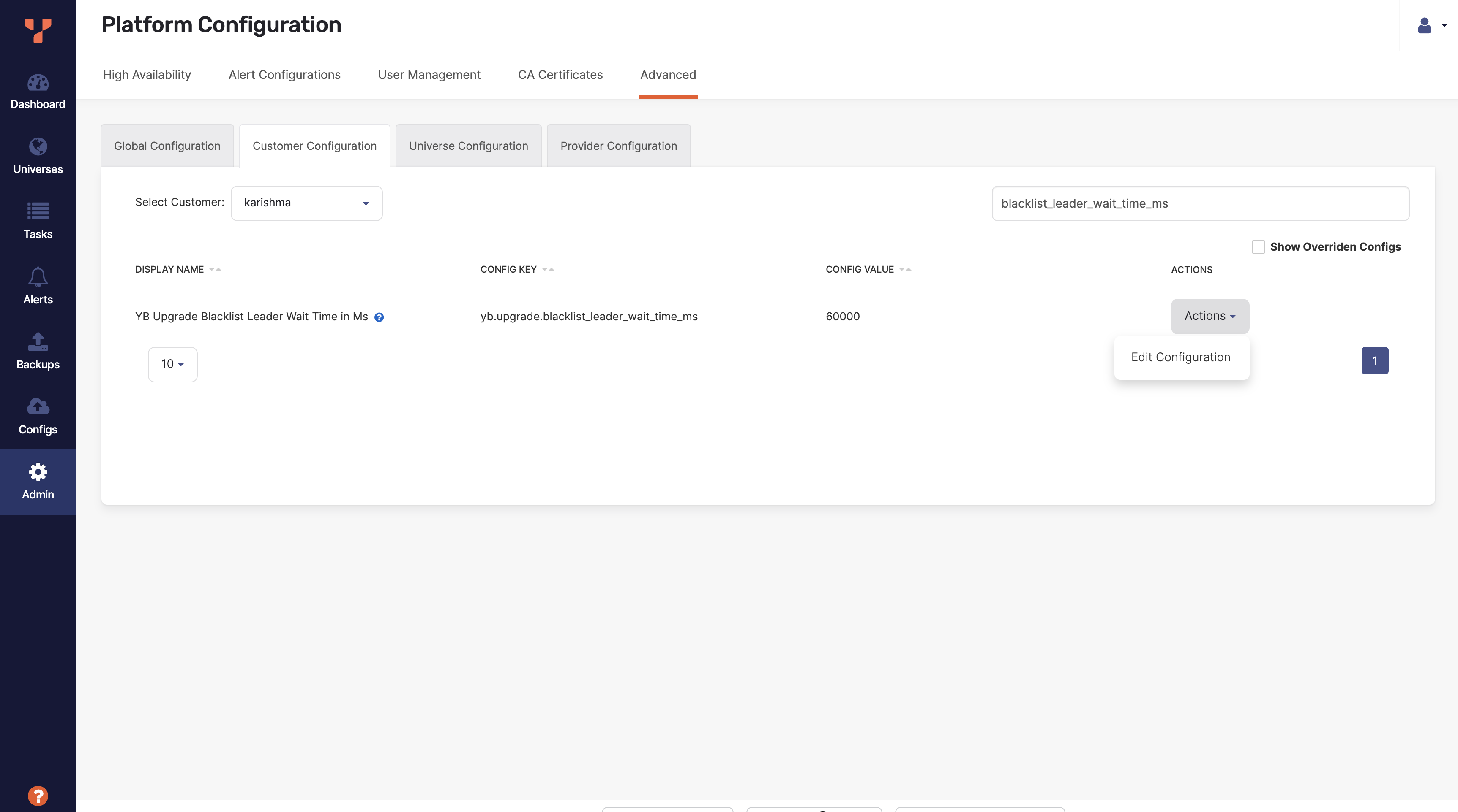 How To Manage Yugabytedb Anywhere Runtime Configuration Settings Yugabyte