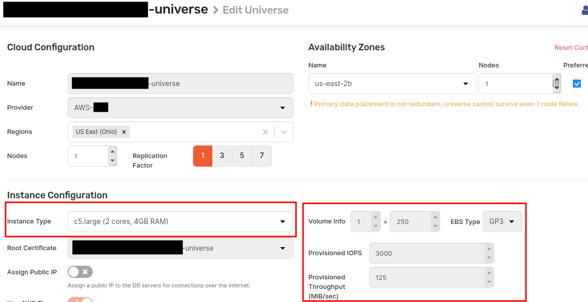 Expanding universe node disk capacity with YugabyteDB Anywhere ...